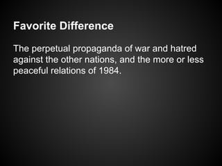 1984 the Book vs. 1984 the Year | PDF