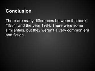 1984 the Book vs. 1984 the Year | PDF