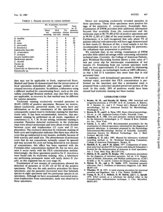 exame de parasitas | PDF
