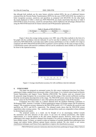 PSO-SVM hybrid system for melanoma detection from histo-pathological images | PDF