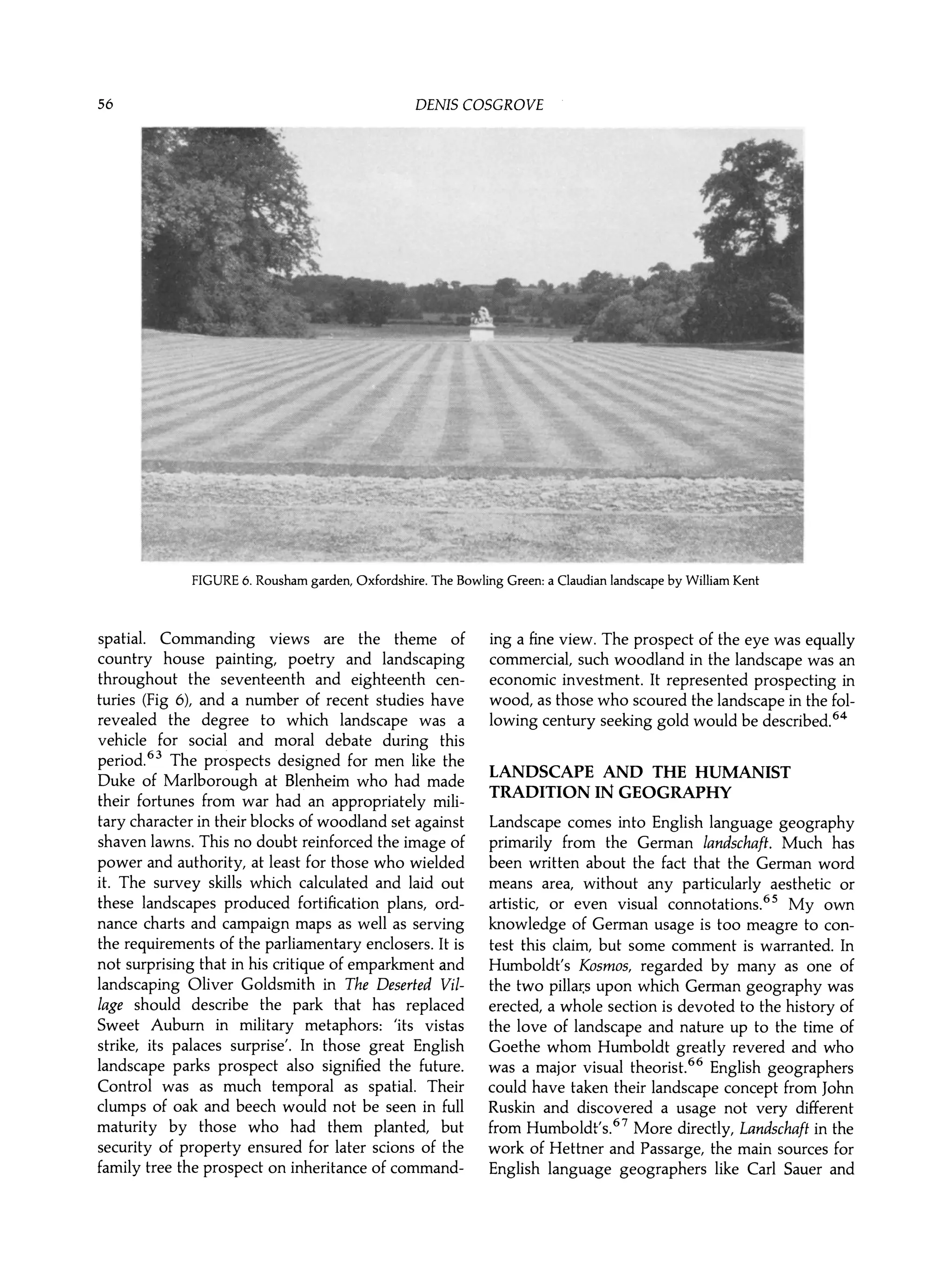 1985 cosgrove, d. perspective and the evolution of the landscape idea | PDF