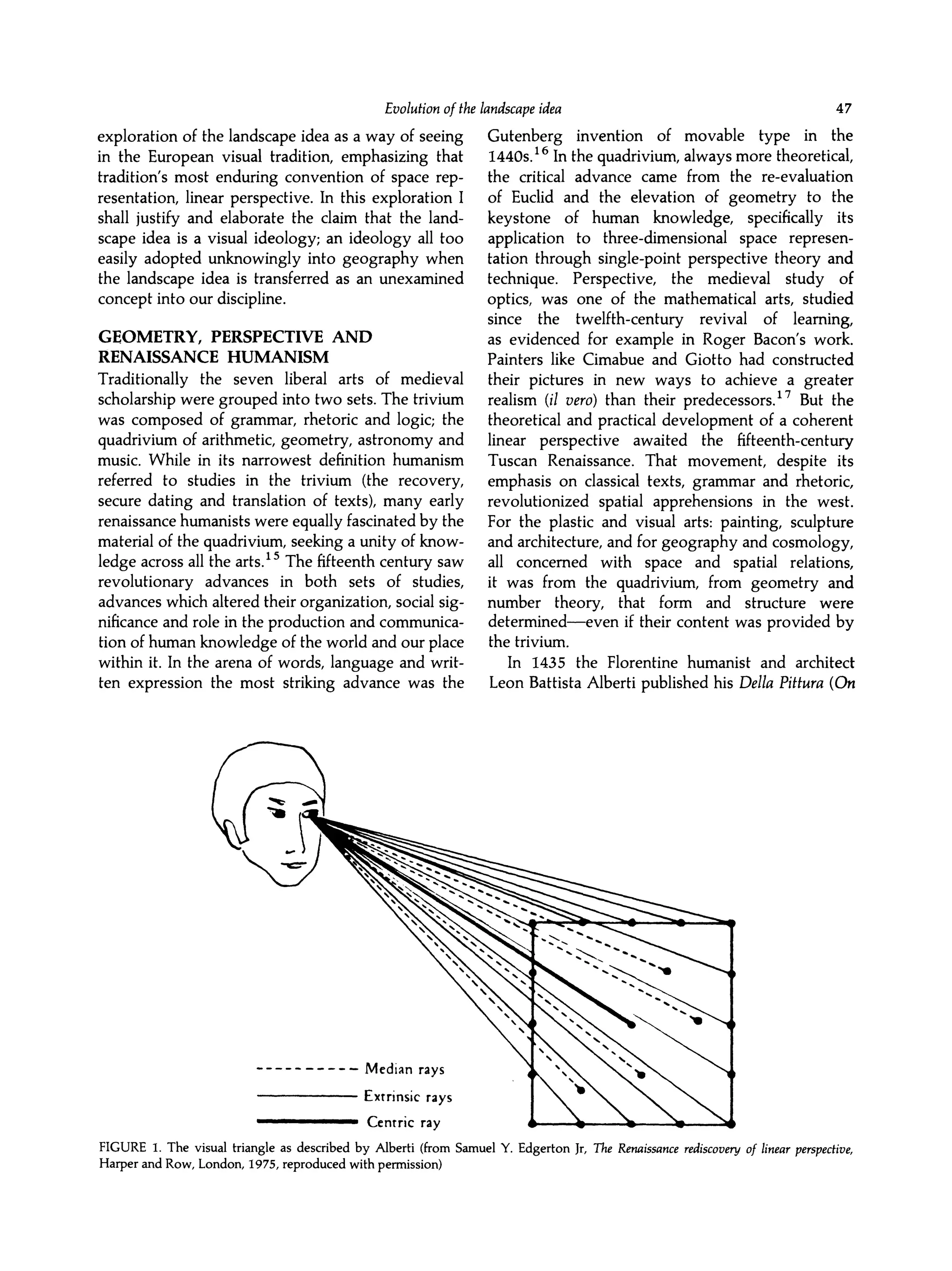 1985 cosgrove, d. perspective and the evolution of the landscape idea | PDF