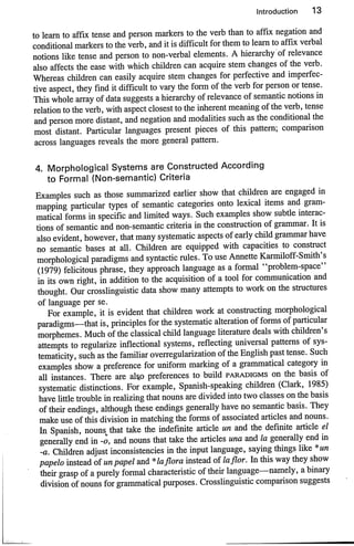 (1985) slobin why study language acquisition crosslinguistically | PDF