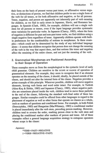 (1985) slobin why study language acquisition crosslinguistically | PDF