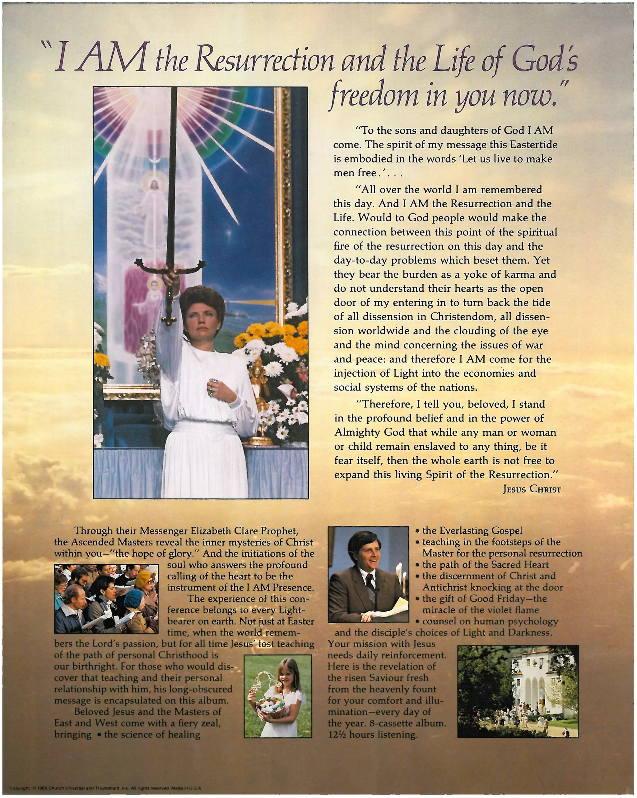 The Summit Lighthouse: 1986 conclave of the friends of christ album ...