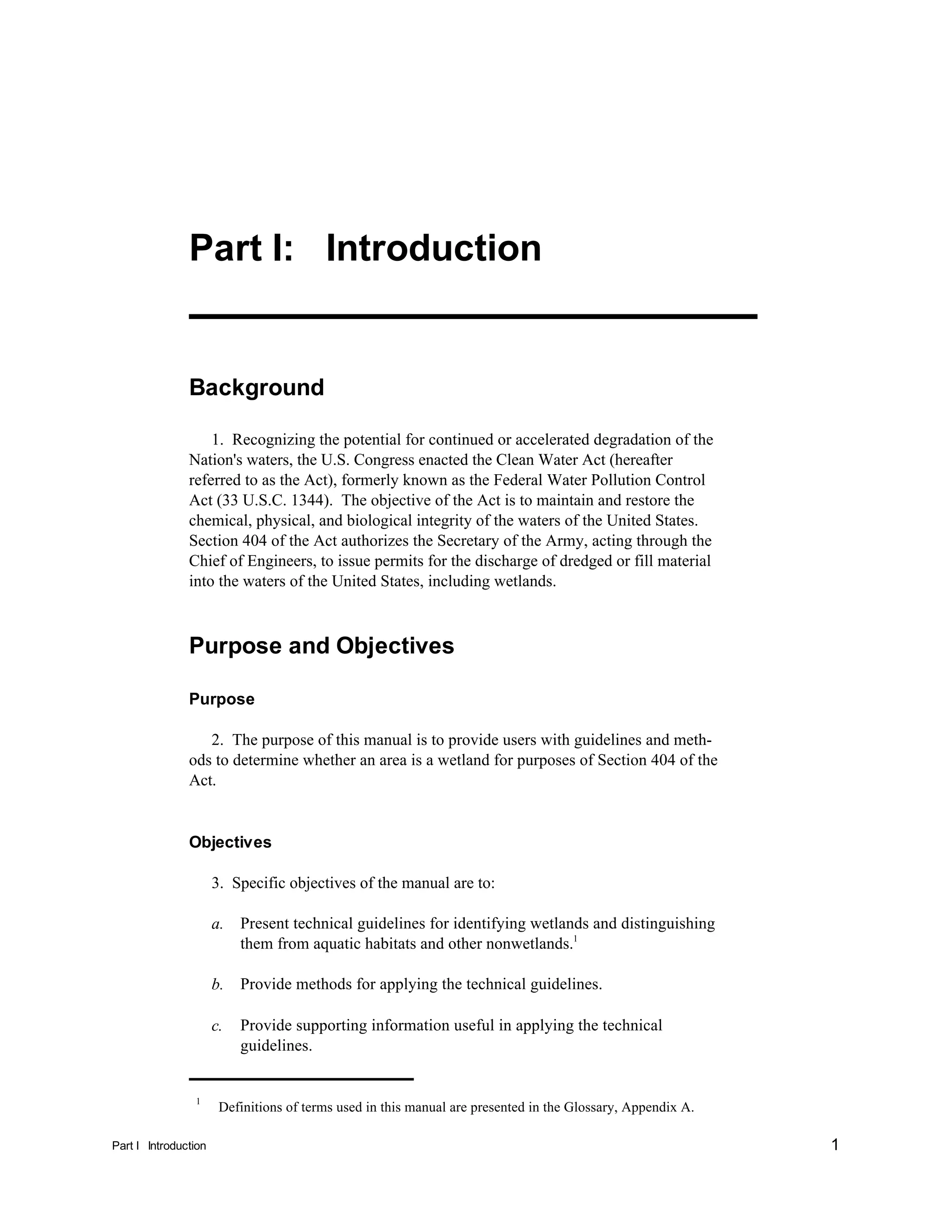 1987 army-corps-wetlands-delineation-manual | PDF