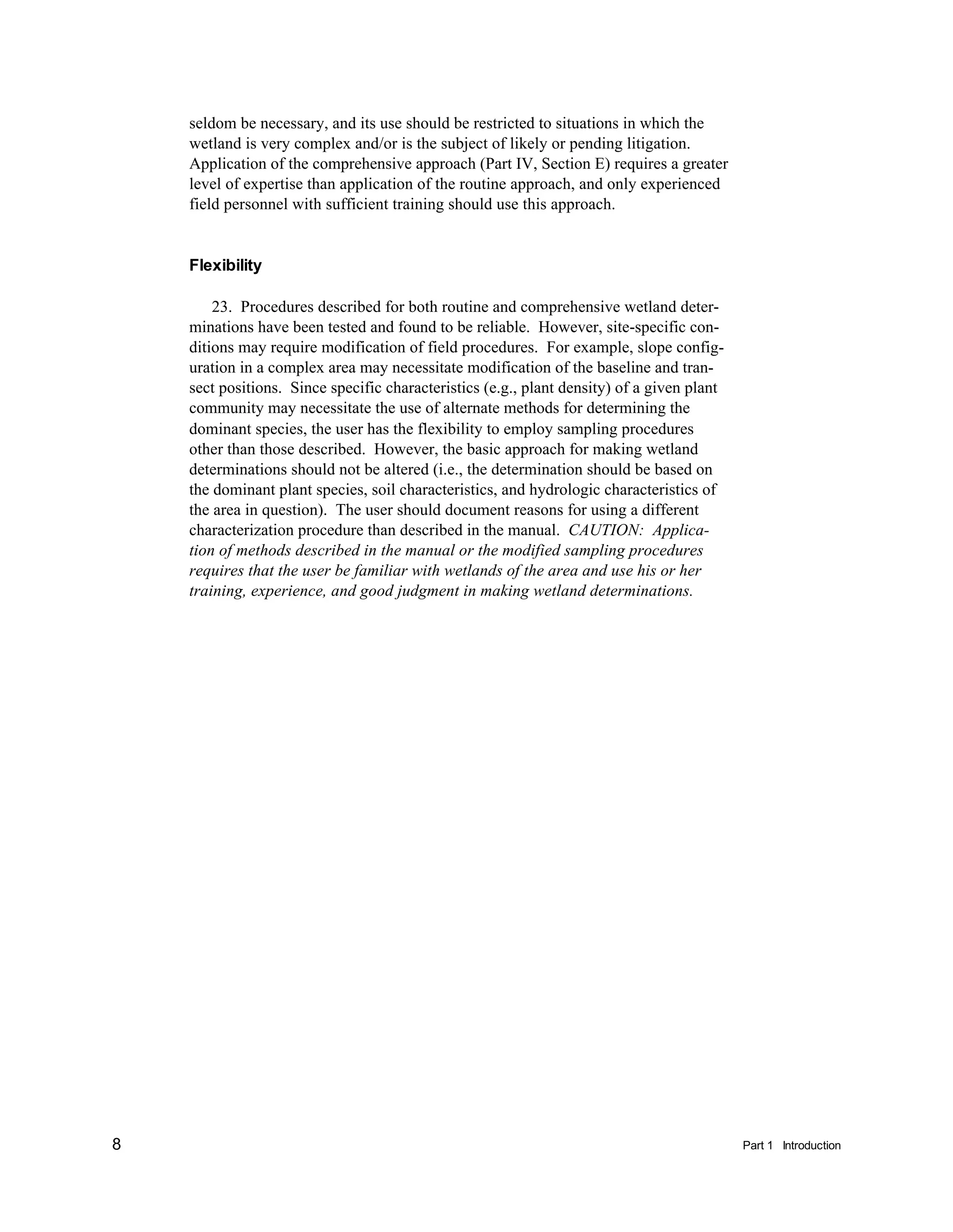 1987 army-corps-wetlands-delineation-manual | PDF