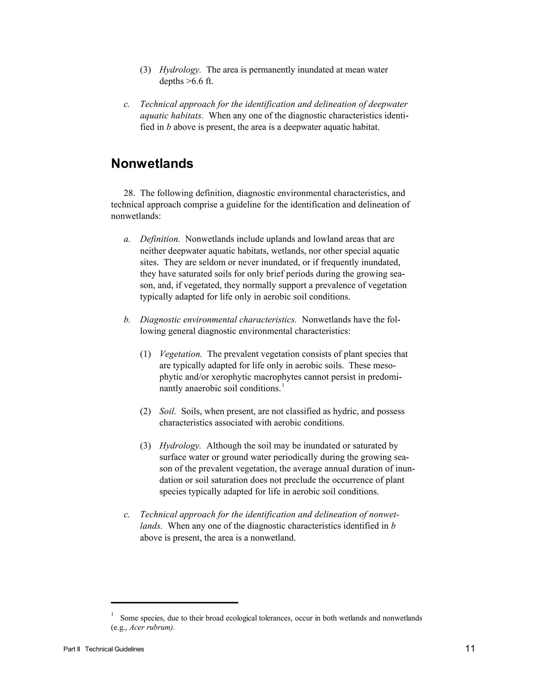 1987 army-corps-wetlands-delineation-manual | PDF