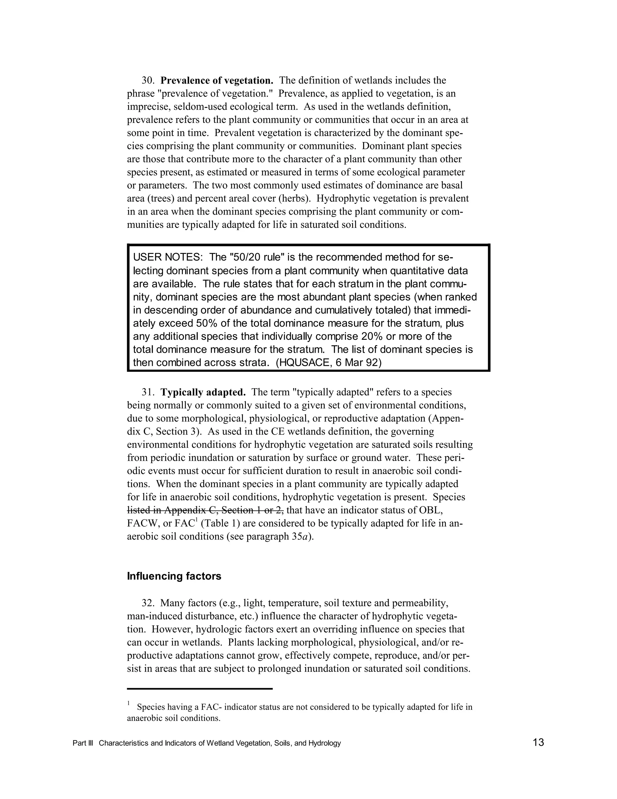 1987 army-corps-wetlands-delineation-manual | PDF