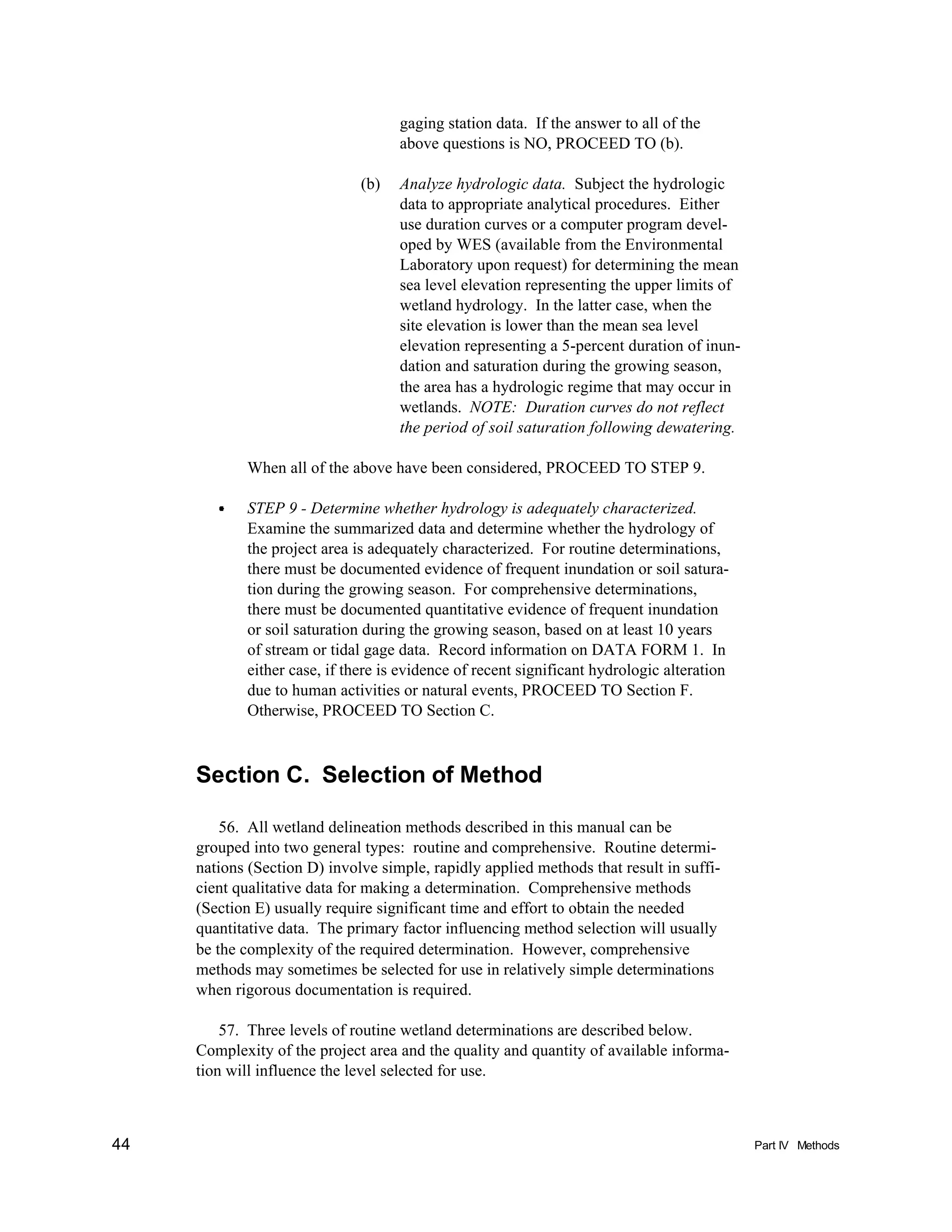 1987 army-corps-wetlands-delineation-manual | PDF