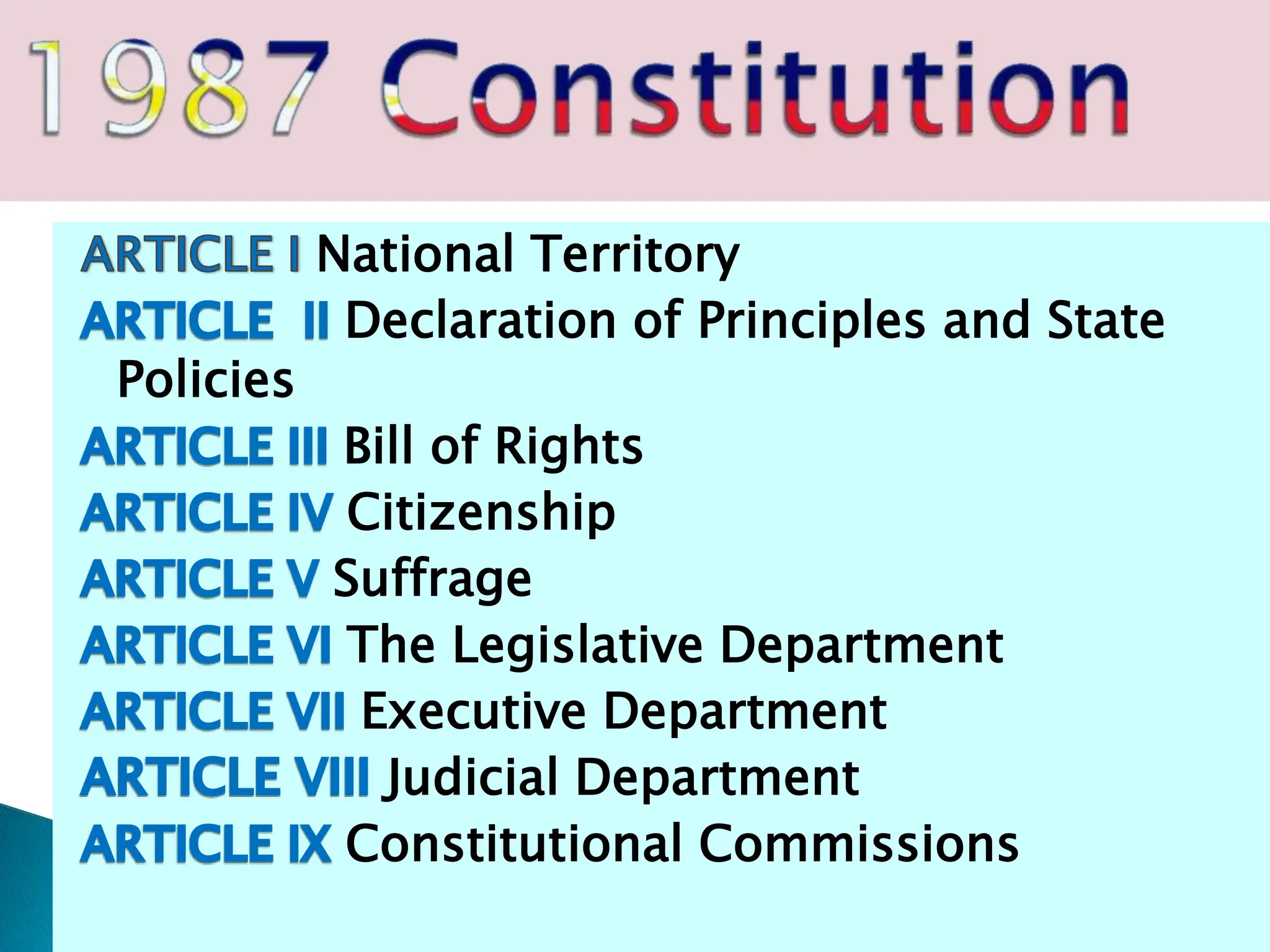 1987-constitution- of the Philippines ppt | PPTX