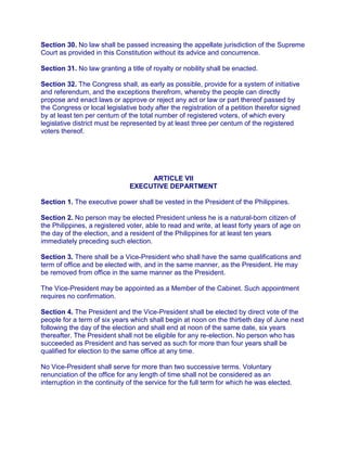 1987 constitution of the republic of the philippines | DOCX