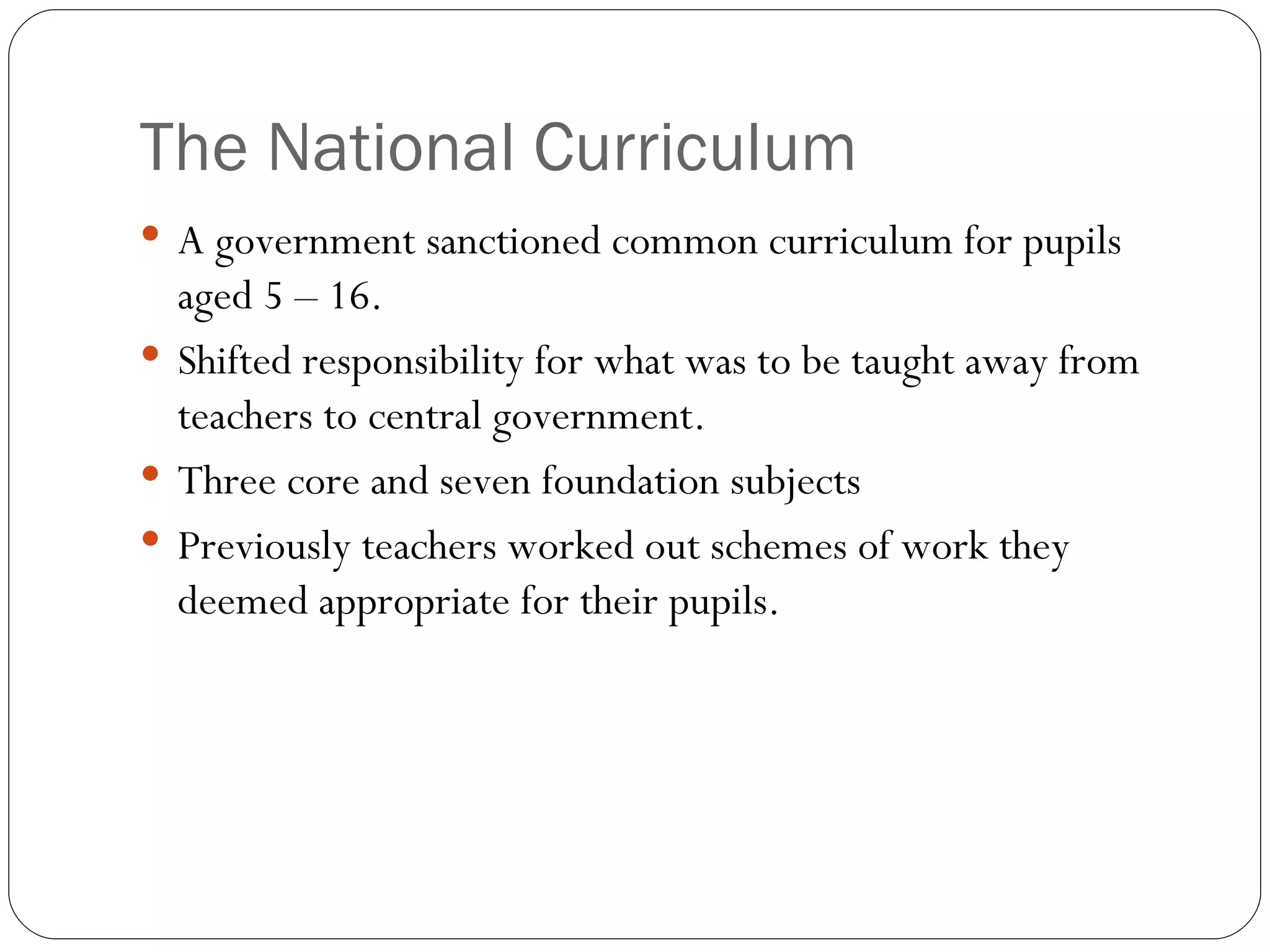 1988 Education Act | PPT