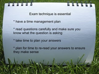 Simple steps to exam success | PPT | Educational Assessment | Education