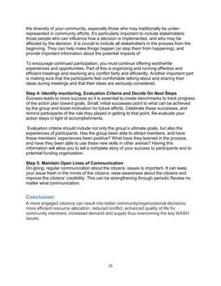 Community led Advocacy Guide | PDF