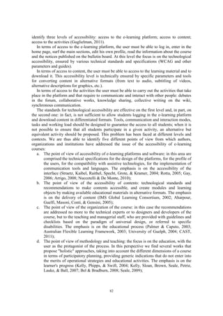 Rethinking e-learning accessibility: toward didactic guidelines to ...