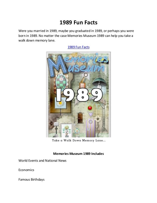 1989 Fun Facts 1989-fun-facts