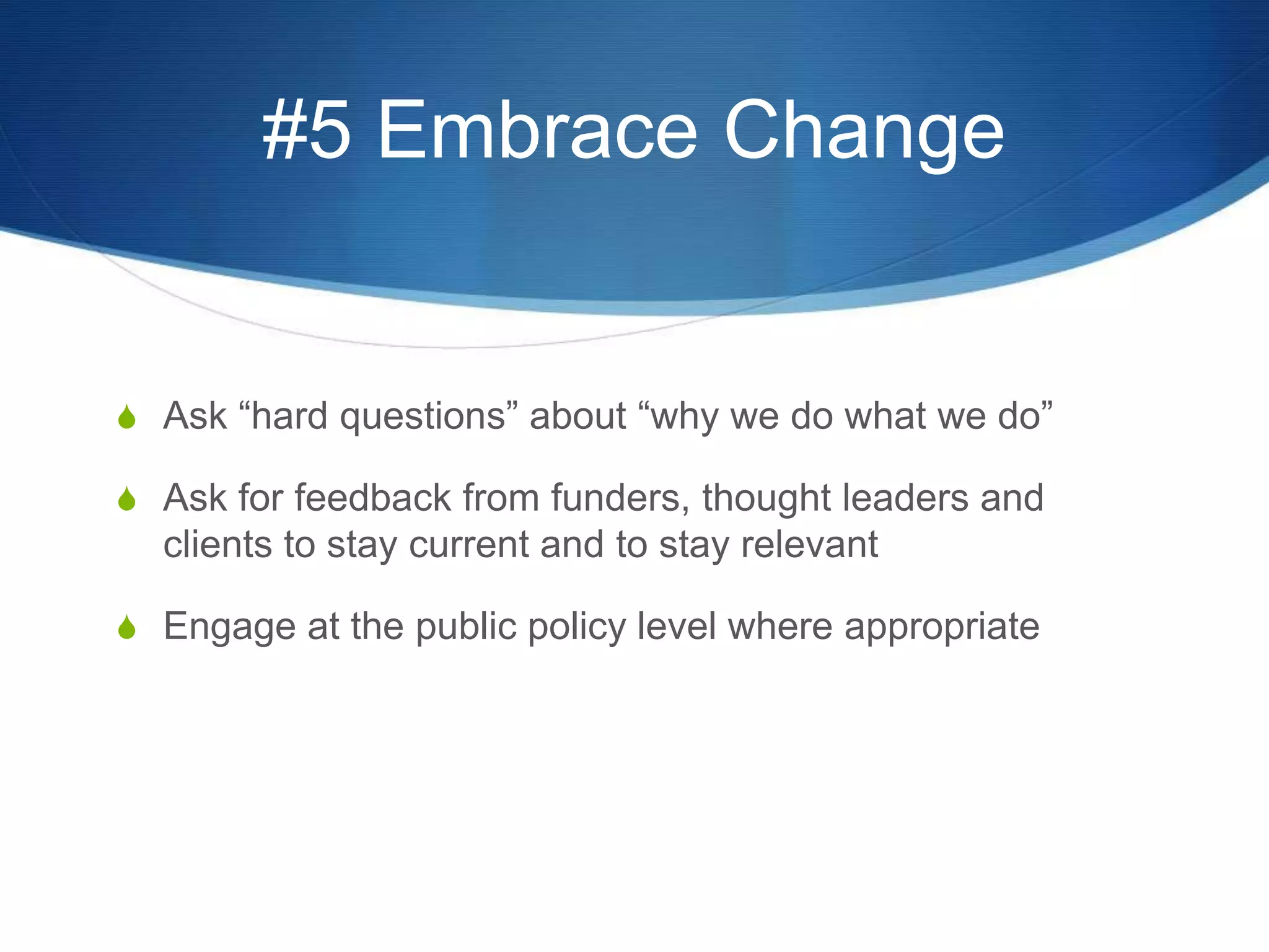 7 Habits of Highly Effective Nonprofit Boards | PPTX