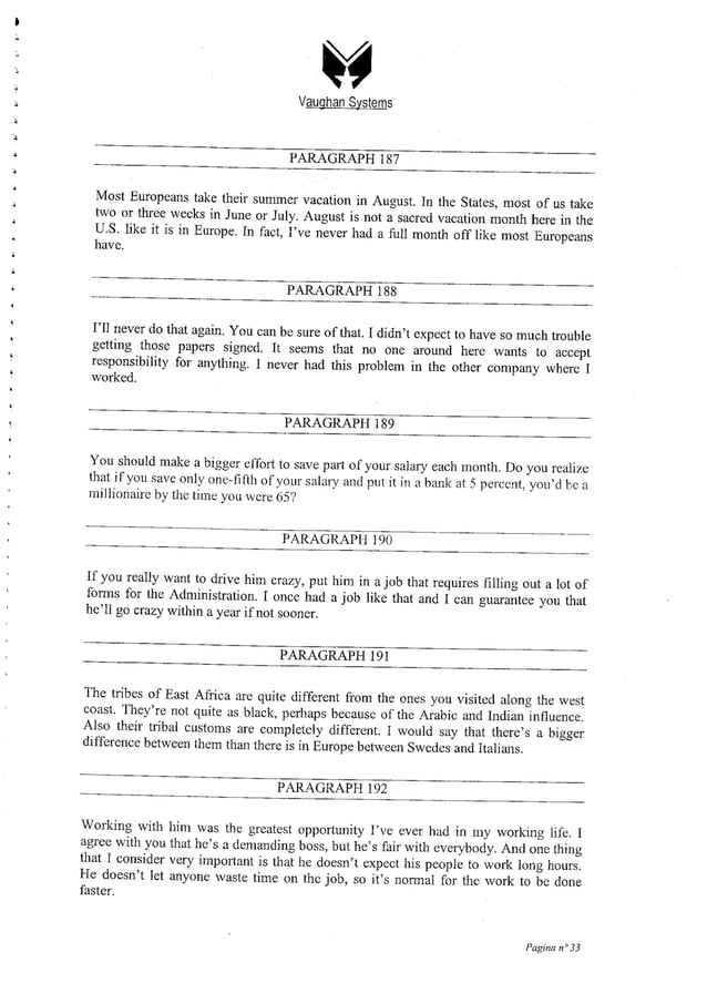 198 english paragraphs vaughan systems for varied english exercises ...