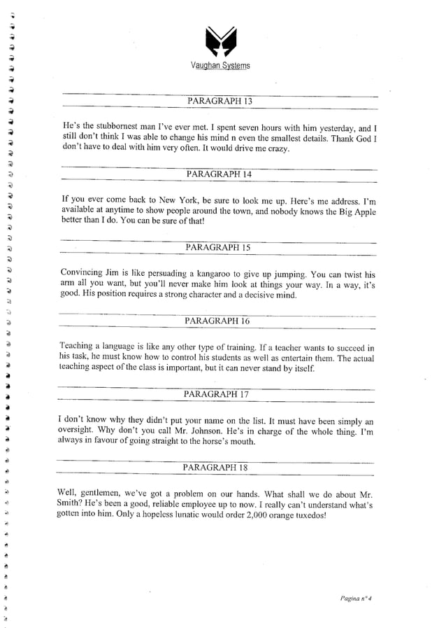 198 english paragraphs vaughan systems for varied english exercises ...