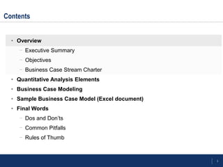 Business Case Development Framework | PDF