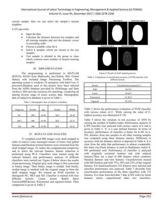 Multistage Classification of Alzheimer’s Disease | PDF