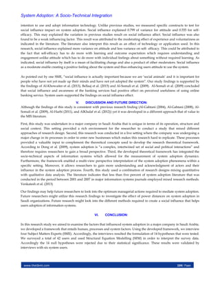 System Adoption: Socio-Technical Integration | PDF