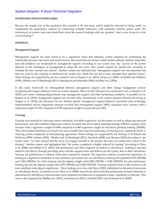 System Adoption: Socio-Technical Integration | PDF