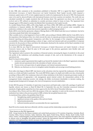 Operational Risk Management | PDF