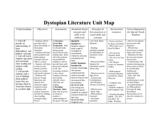 Unit Map & Calendar | PPT