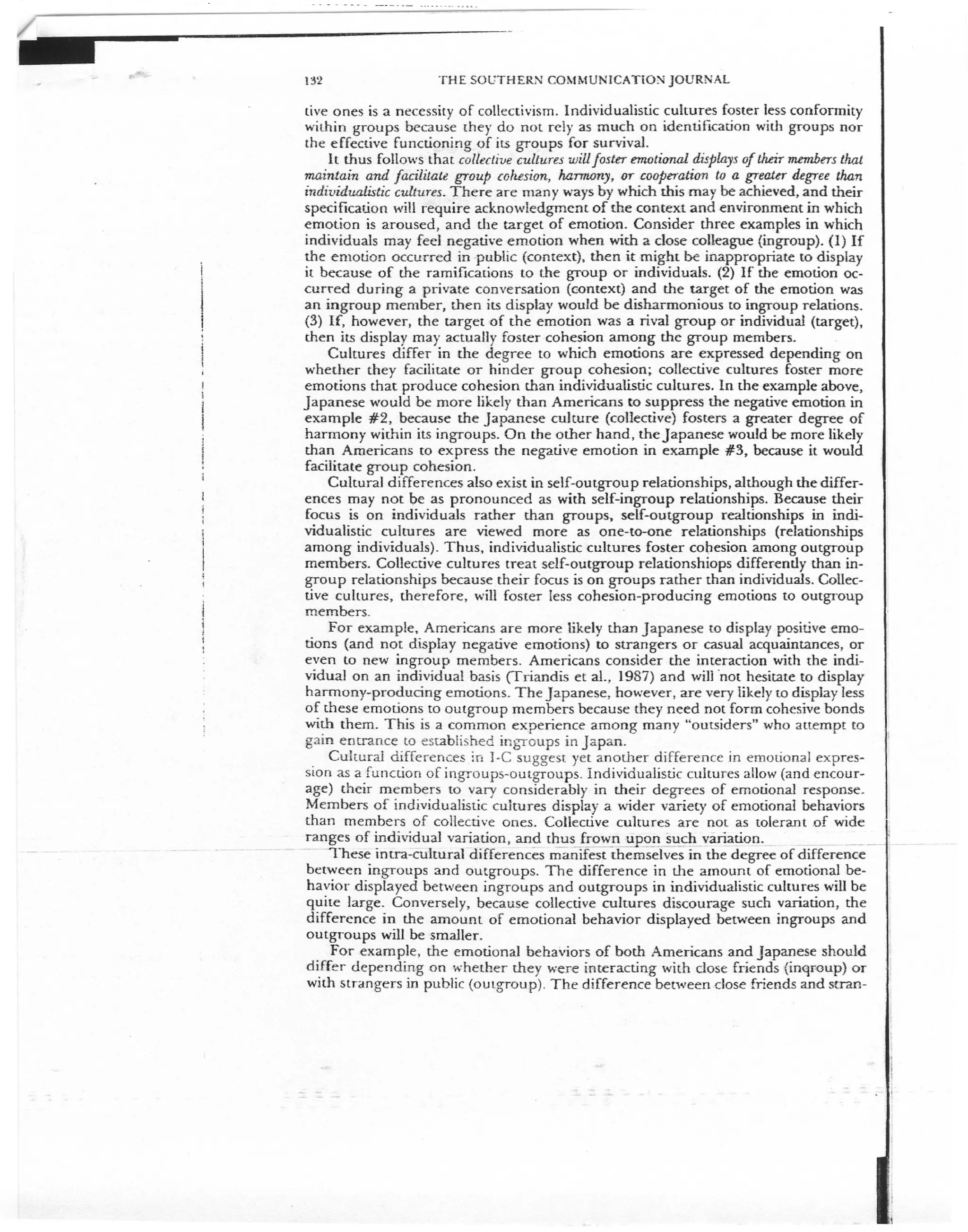 1991 cultural influences on facial expressions of emotions | PDF