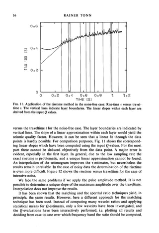 The determination of the seismic quality factor Q from VSP data--A comparison of different ...