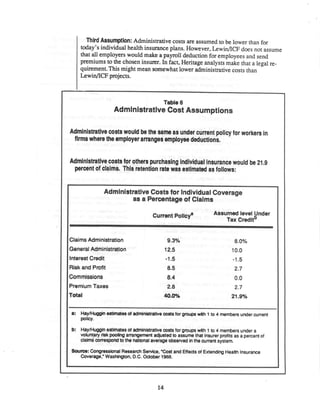 1992 Heritage Consumer Choice Health Plan | PDF
