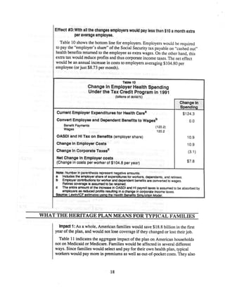 1992 Heritage Consumer Choice Health Plan | PDF