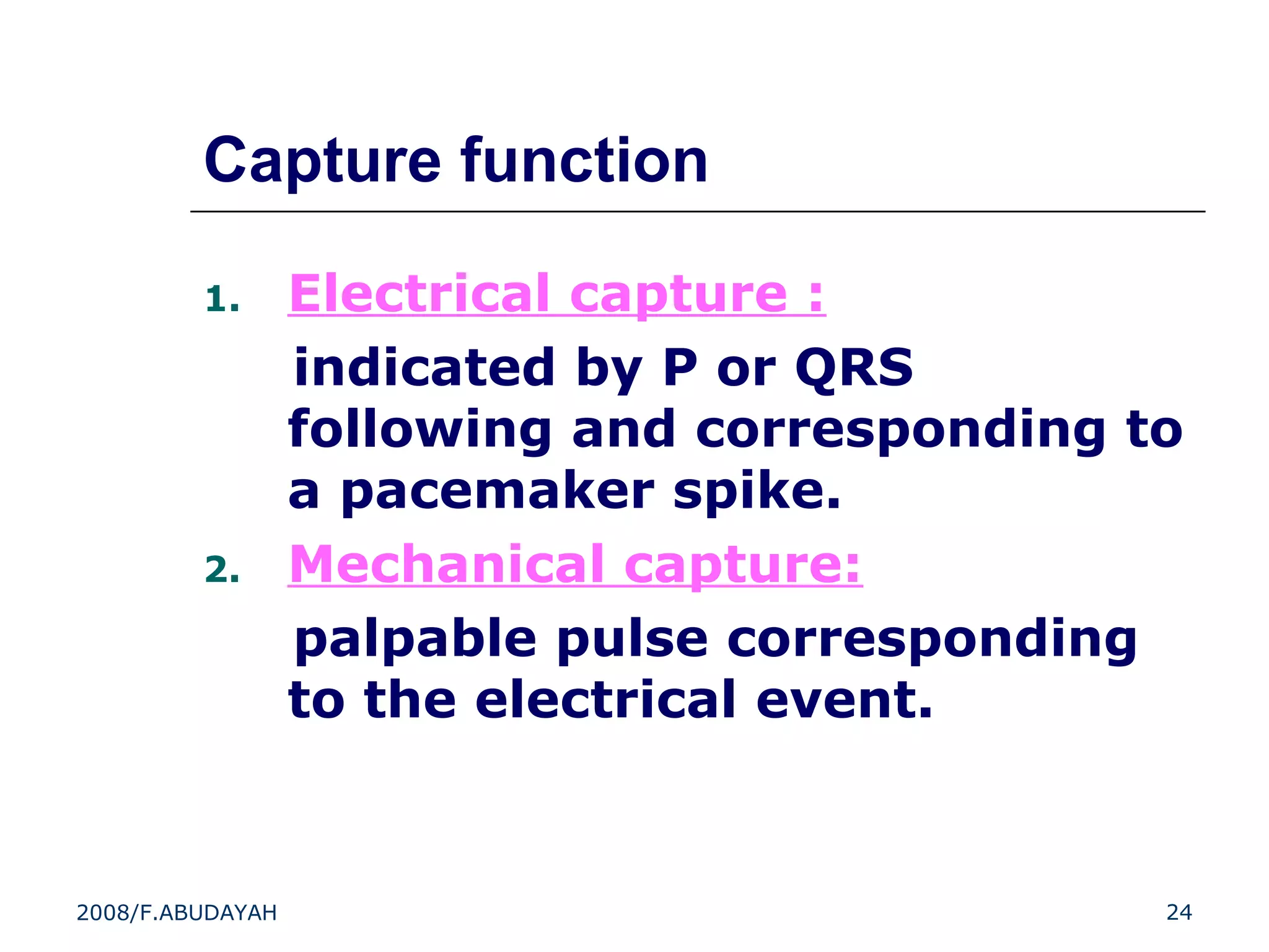 Pacemaker Operation | PPT