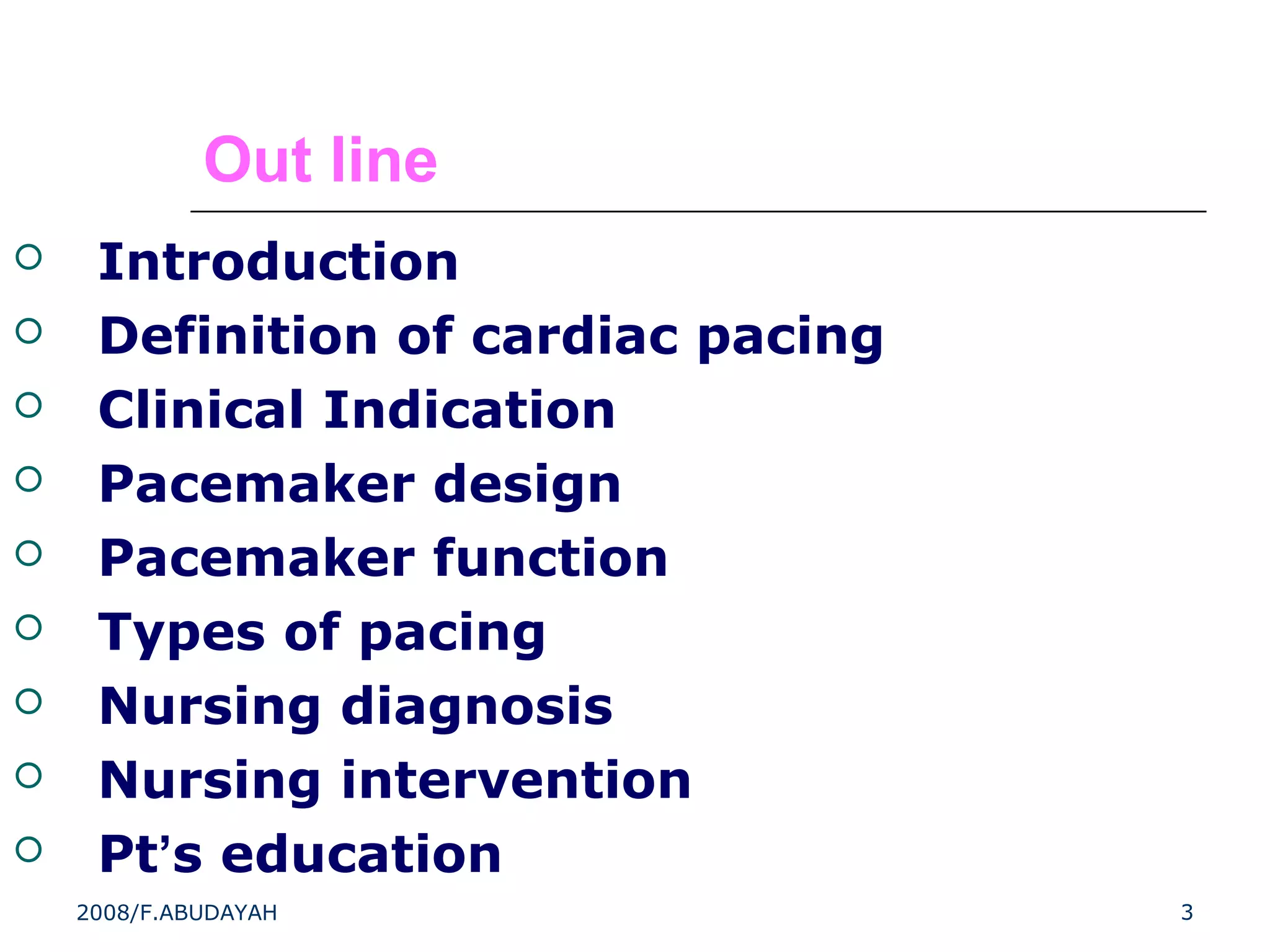 Pacemaker Operation | PPT