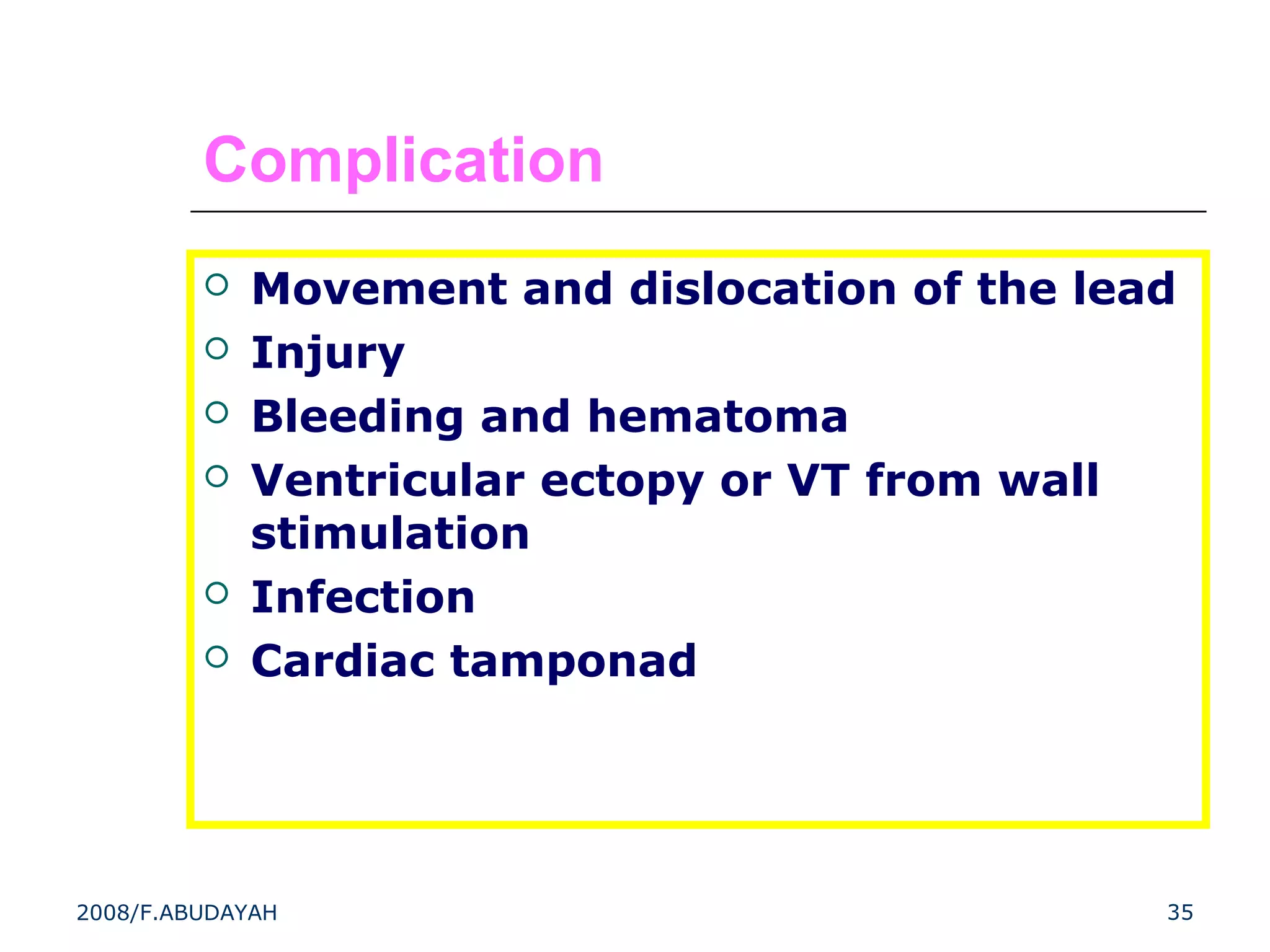 Pacemaker Operation | PPT