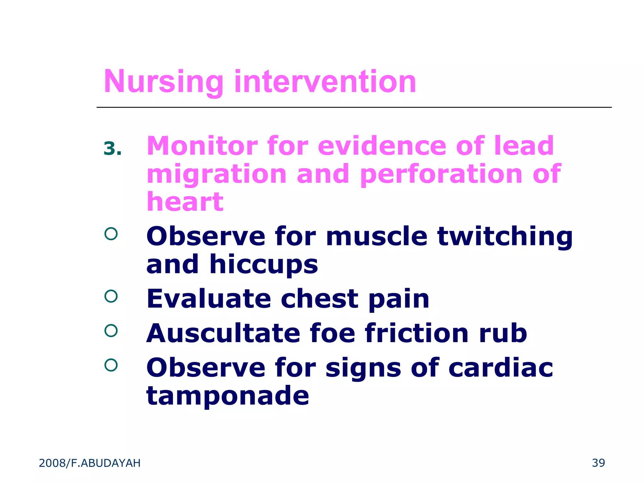 Pacemaker Operation | PPT