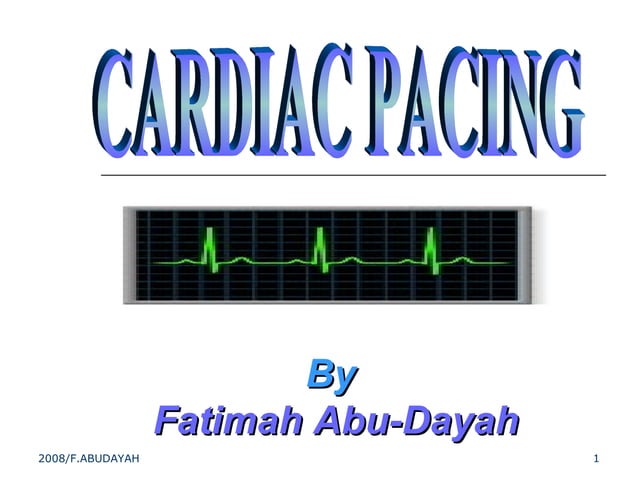 Pacemaker Operation | PPT