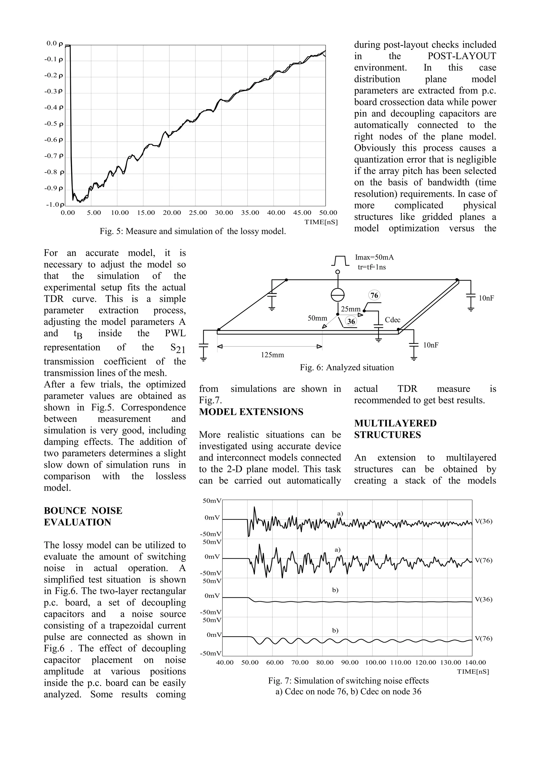 SWAN/DWS micro-behavioral power/gnd plane modelling. | PDF