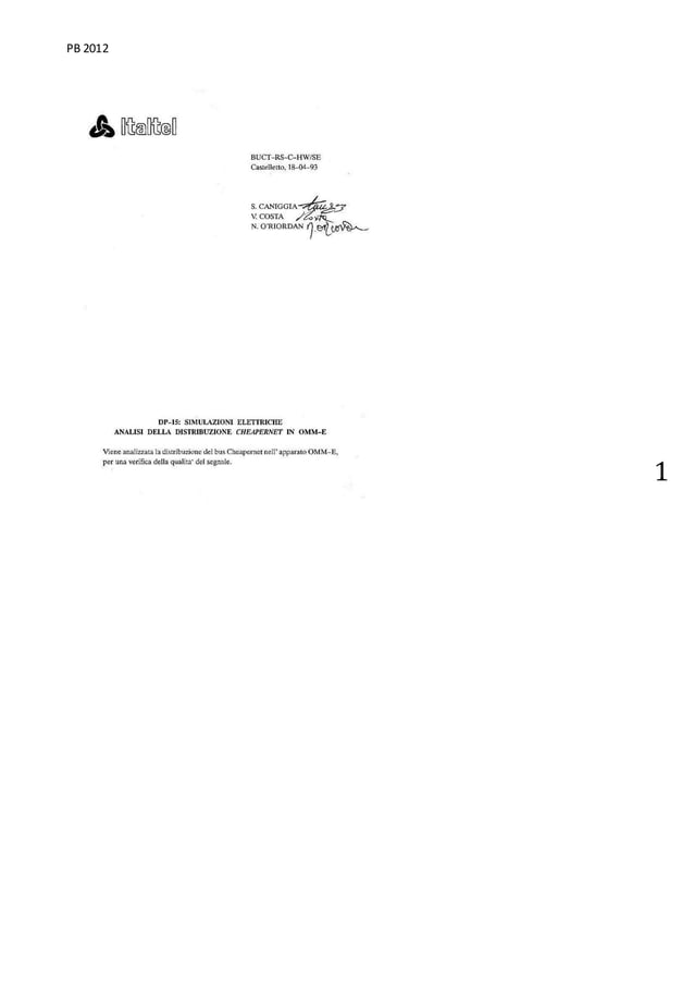 SPRINT SIMULATION OF CHEAPERNET (1993) | PDF