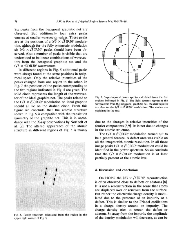 1994 atomic structure of longitudinal sections of a pitch based carbon ...