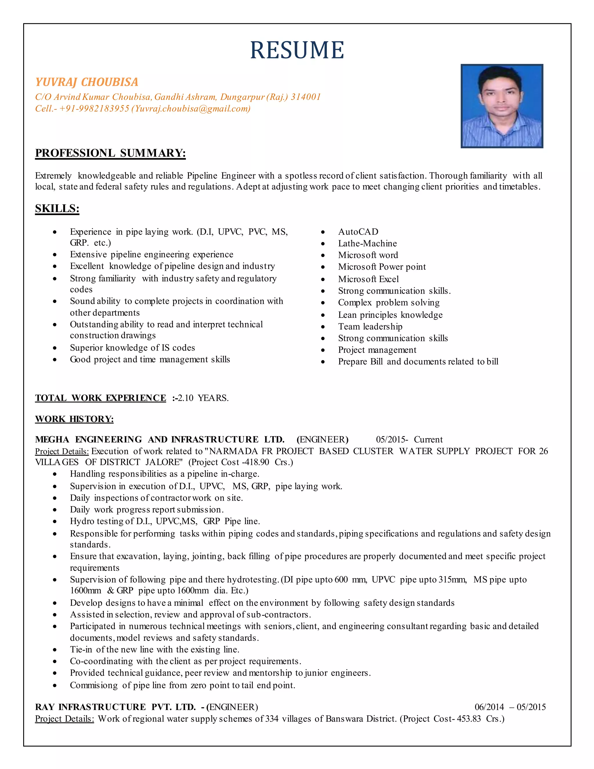 resume yuvraj 1pdf | DOCX