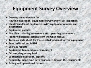199544021-How-to-conduct-Lubrication-Audit.ppt