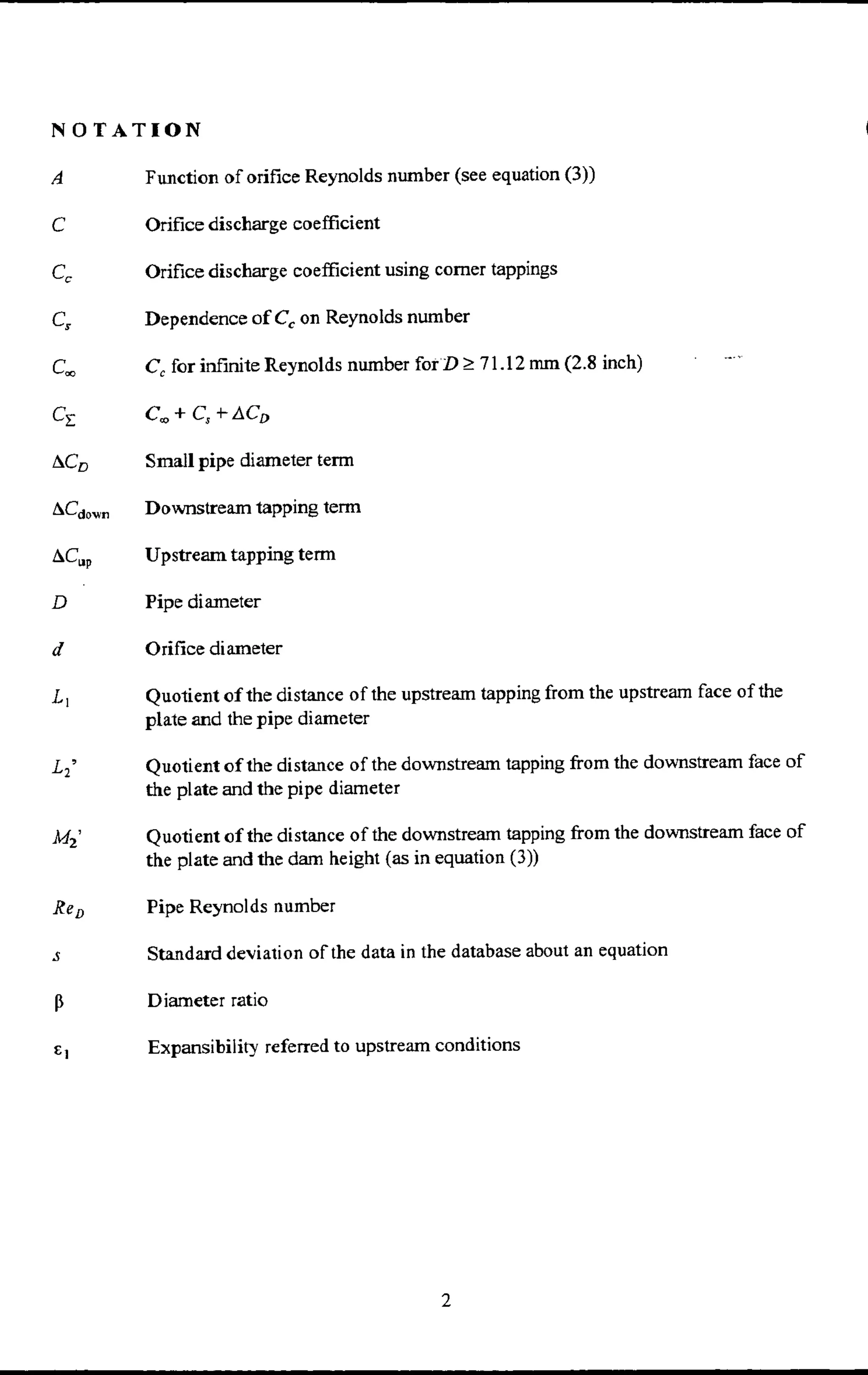 1996-24-The-Orifice-Plate-Discharge-Coefficient-Equation-Reader-Harris ...