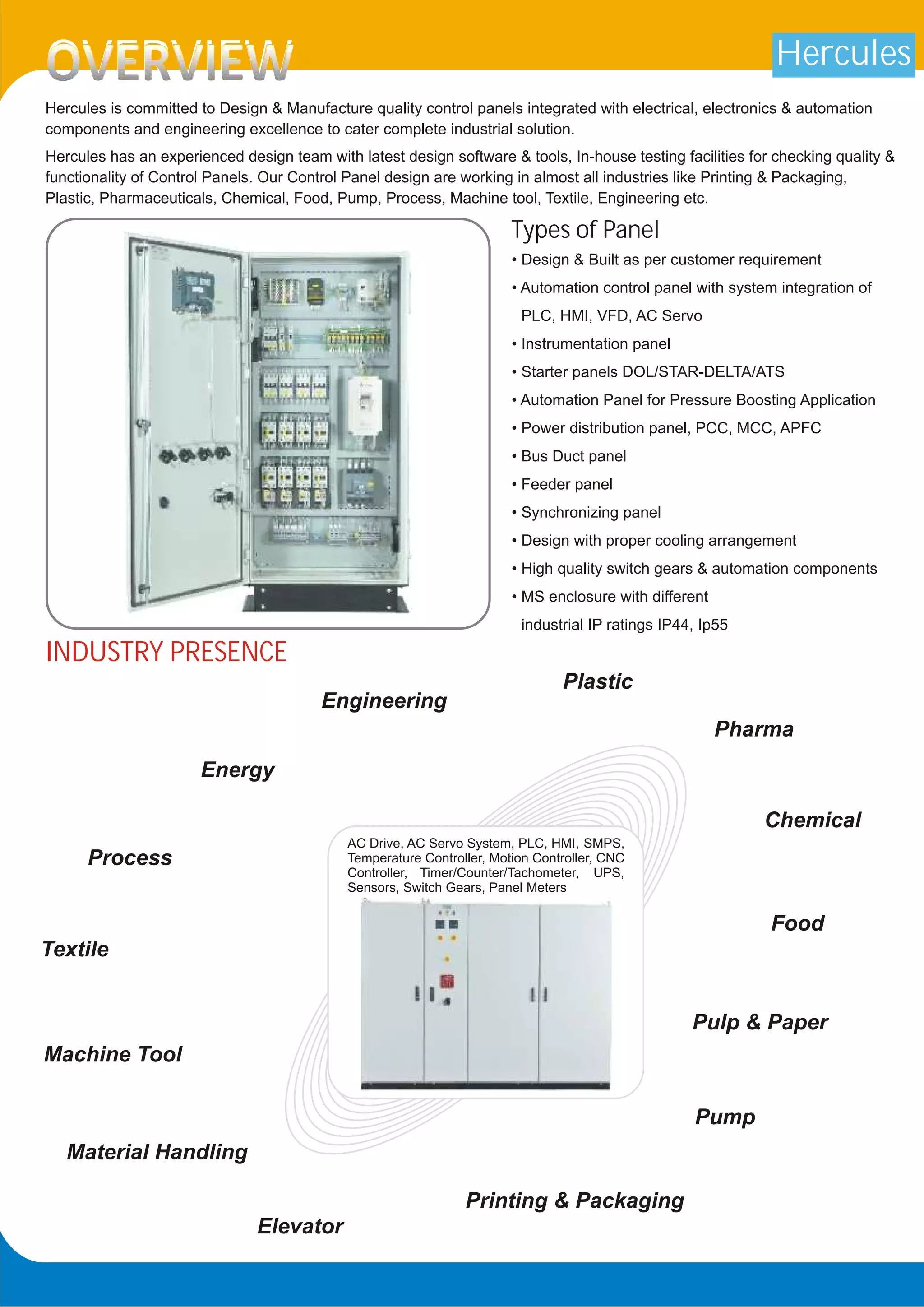 Catalogue Hercules Electromech | PDF