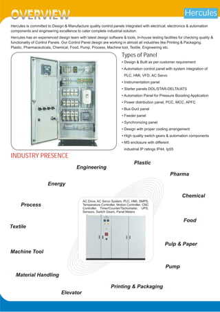 Catalogue Hercules Electromech | PDF