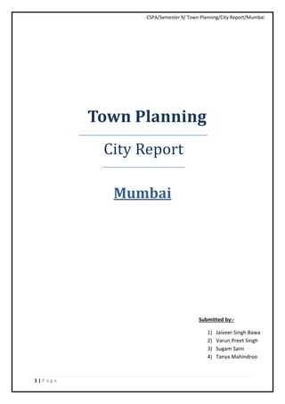 Mumbai-City-Town-Planningbmbn,mn,m,m,n,, | PDF