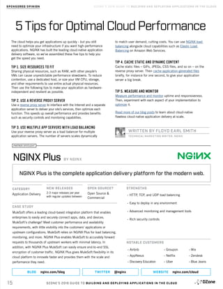 DZone’s 2016 Guide To Building And Deploying Applications In The Cloud | PDF