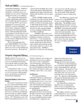 Simsci Newsletter 1996 Quarter1 | PDF